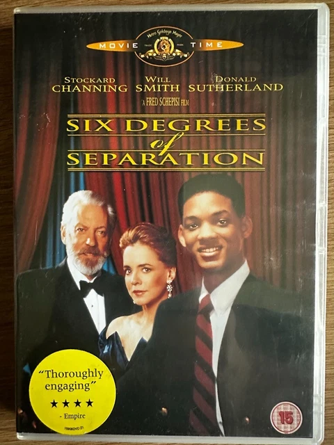 SIX DEGRÉS DE Séparation DVD 1993 Will Smith Film Drame EUR 16,02 - PicClick FR