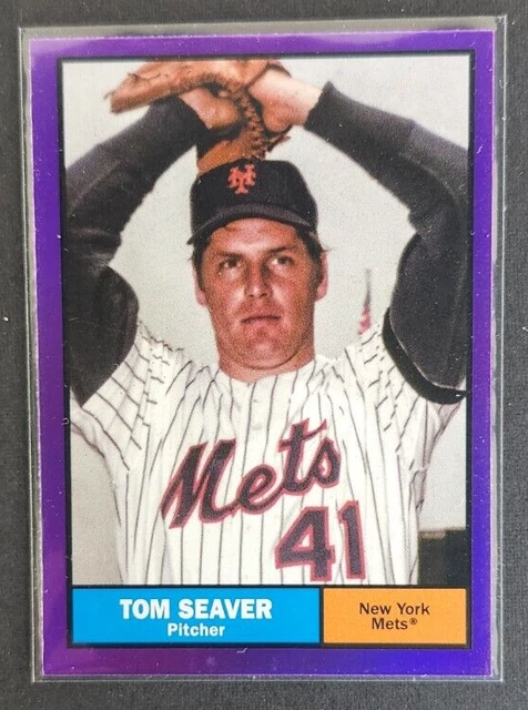2024 TOPPS ARCHIVES Tom Seaver #53 Purple Foil Foilboard Parallel $3.99 ...