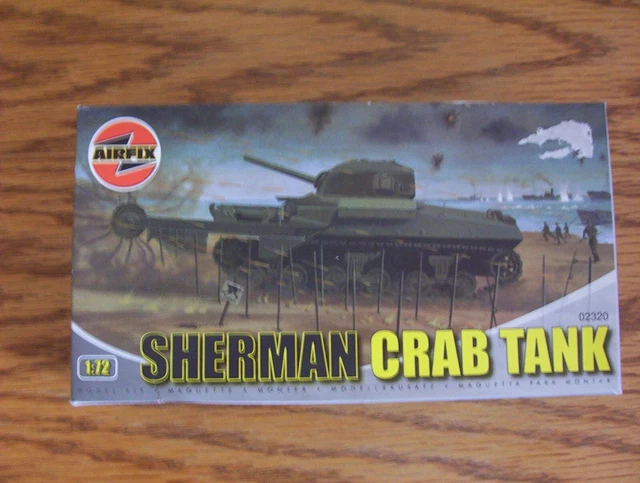 AIRFIX 1/72 SCALE Sherman Crab Tank. model kit. EUR 11,66 - PicClick DE