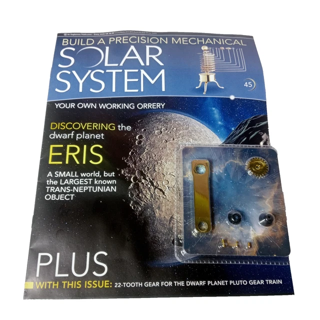EAGLEMOSS BUILD A Precision Model Solar System No.44 Pluto's Gear Train ...