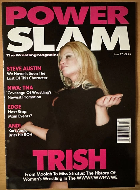 POWERSLAM MAGAZINE #97 August 2002 | Trish Stratus History of Women's ...
