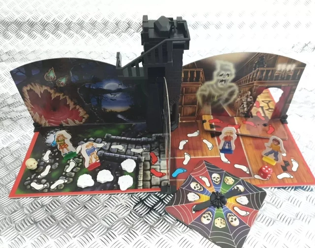 GHOST CASTLE VINTAGE Family Board Game By MB Games 1985 100% Complete £ ...