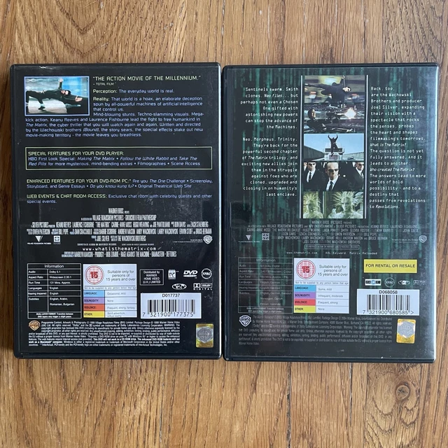 11 X SCI-FI Film Bundle [DVD] Matrix x3/Gravity/iRobot/Deja Vu/Star ...