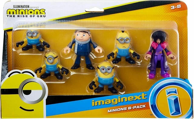 FISHER PRICE IMAGINEXT Minions the Rise of Gru Minions 6 Pack £19.36 ...