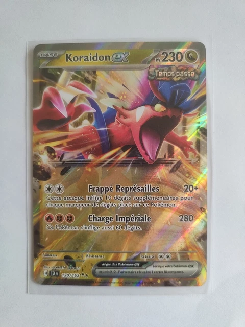 CARTE POKÉMON - Koraidon EX 120/162 - Forces Temporelles EV05 EUR 6,00 ...