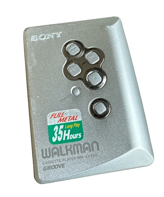 SONY WALKMAN WM-EX500 Personal Cassette Tape Player, Silver [Grade B] £ ...