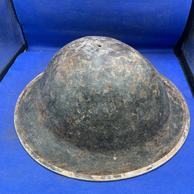 WW2 BRITISH ARMY Combat Brodie Helmet - Uncleaned Original £30.00 ...