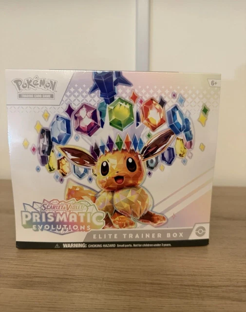 POKÉMON TCG PRISMATIC Evolutions Elite Trainer Box ETB New Sealed £83. ...