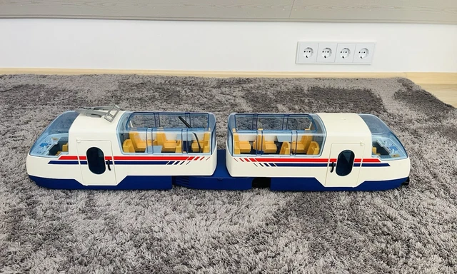 🔴 PLAYMOBIL 4016 RC Eisenbahn Train Triebkopf ICE Schnellzug Wagen ...