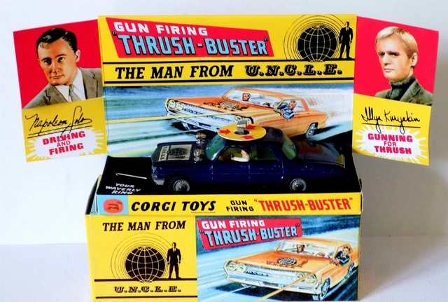 CORGI TOYS NO.497 Man from UNCLE "Thrushbuster" Oldsmobile 88 (1966-69 ...