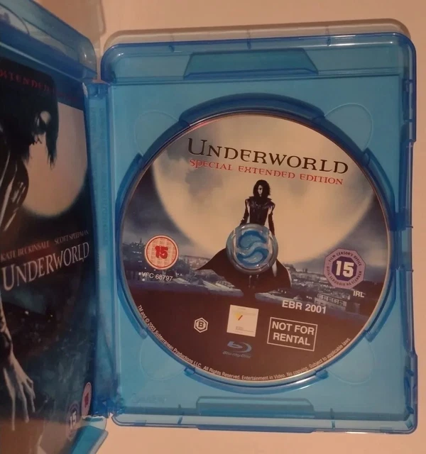 UNDERWORLD (SPECIAL EXTENDED Edition) Blu-ray Kate Beckinsale Bill ...