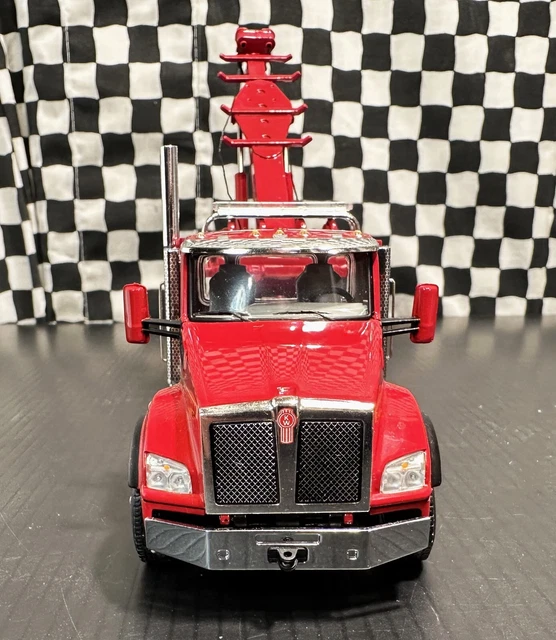 FIRST GEAR KENWORTH T880 w/Century Rotator Tow/Recovery Unit -Red- 1:50 ...