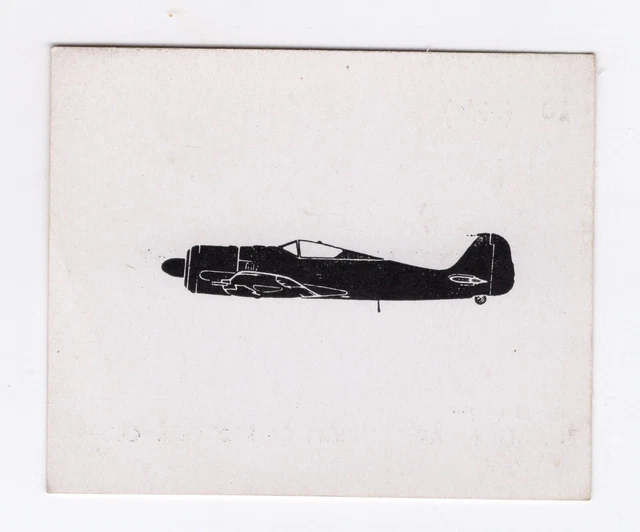 MILITARY AVIATION CARD. Airplane Profiles. Focke-Wulf Fw 190a3 EUR 2,95 ...