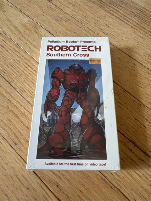 ROBOTECH SOUTHERN CROSS VHS Vol 2 Sealed New Palladium Books Harmony ...