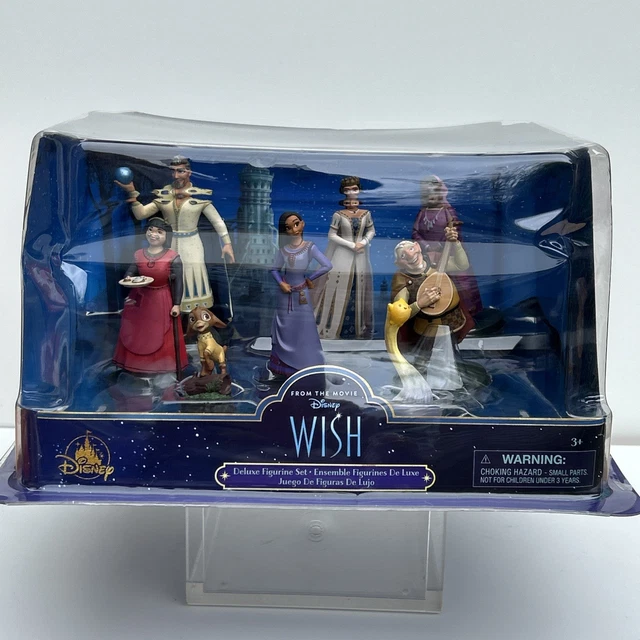 DISNEY PARKS WISH Movie 8 Piece Deluxe Figure Set New. £18.00 - PicClick UK