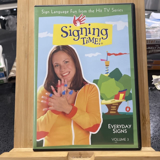 SIGNING TIME! VOLUME 3: Everyday Signs - DVD region 1 $42.00 - PicClick AU