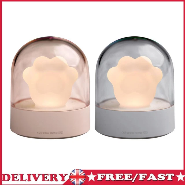 CAT PAW NIGHT Lamp 3-speed Dimming Cartoon Table Lamp Music Box for ...