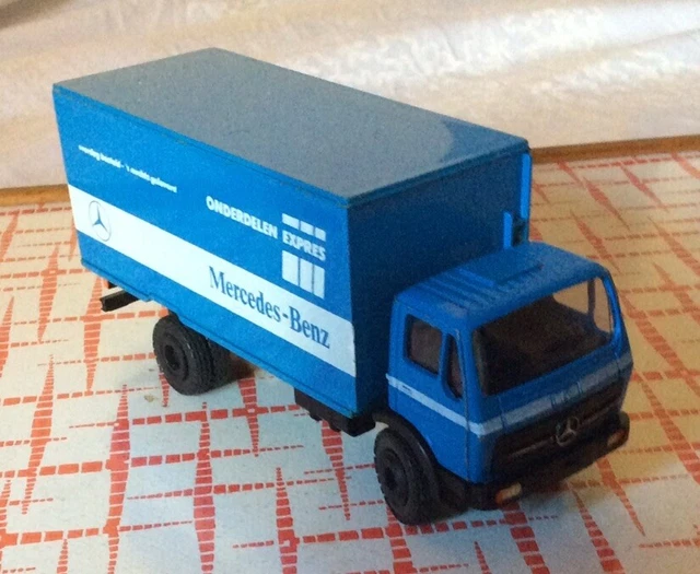 NZG MERCEDES BENZ Lkw mit Kofferaufbau in Maßstab 1:50, EUR 35,00 ...