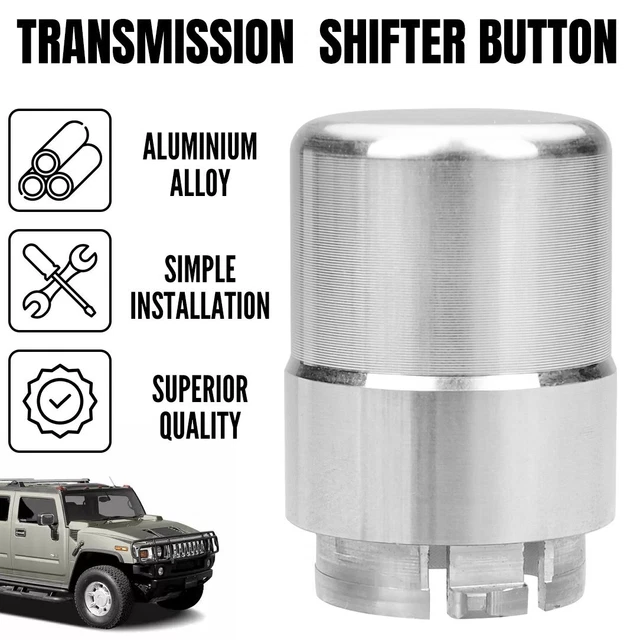 TRANSMISSION SHIFTER BUTTON Knob Gear Shift Handle Button for Hummer H2 ...