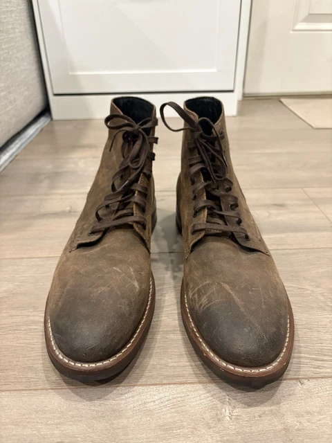 THURSDAY BOOT CO. President Mocha Brown Leather Boots 13 £90.68 ...