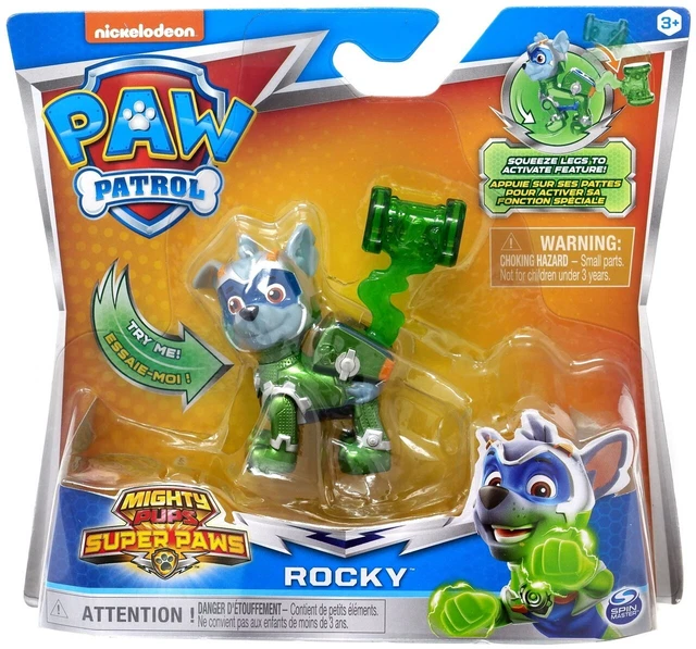 Paw Patrol Mighty Pups Super Paws Chase Figure Nickelodeon Spin Master