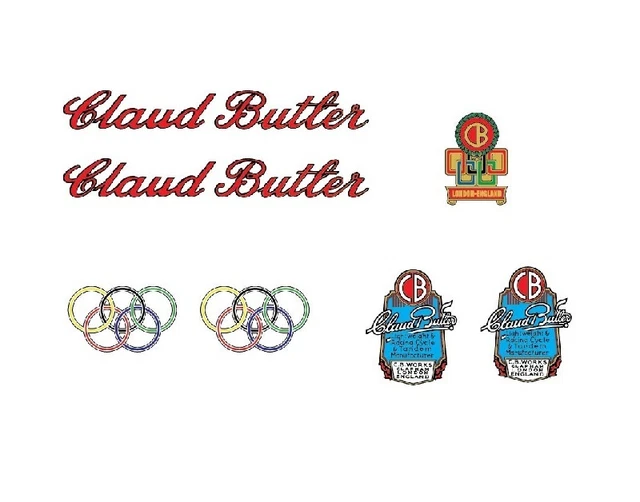 CLAUD BUTLER BICYCLE decals, Transferts, Stickers N.15 EUR 34,28 ...