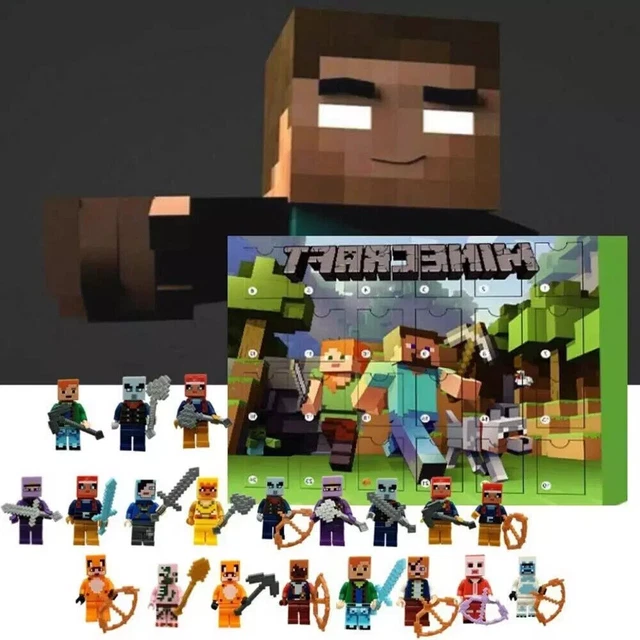 CHRISTMAS MINECRAFT FIGURE 24 Days Countdown Advent Calendar 2024 ... CHRISTMAS MINECRAFT FIGURE 24 Days Countdown Advent Calendar 2024 ...