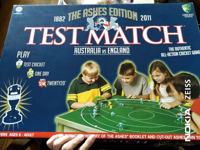TEST BATCH THE ASHES Edition AustraliaVSEngland CRICKET Board Game ...