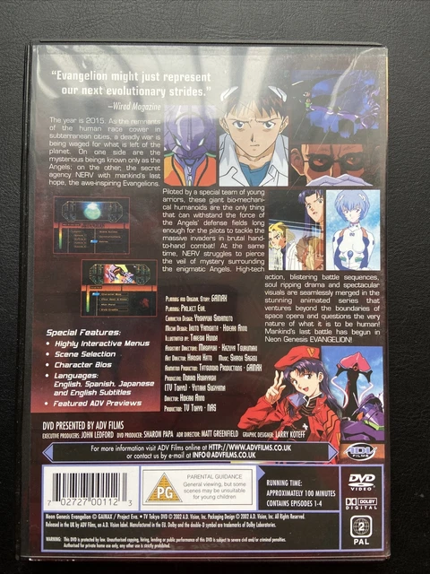 NEON GENESIS EVANGELION Complete Series Boxset Perfect Collection EUR ...