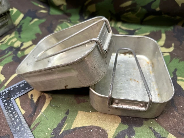 ORIGINAL WW2 BRITISH Army Soldiers Mess Tin Set - Used Original £20.00 ...