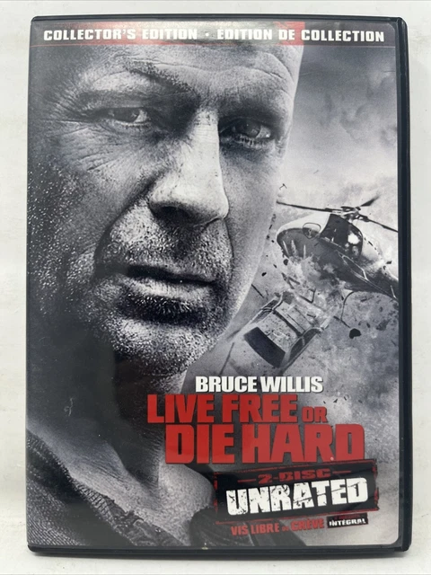 DIE HARD 4: Live Free or Die Hard (DVD, 2008, 2-Disc Set, Canadian ...
