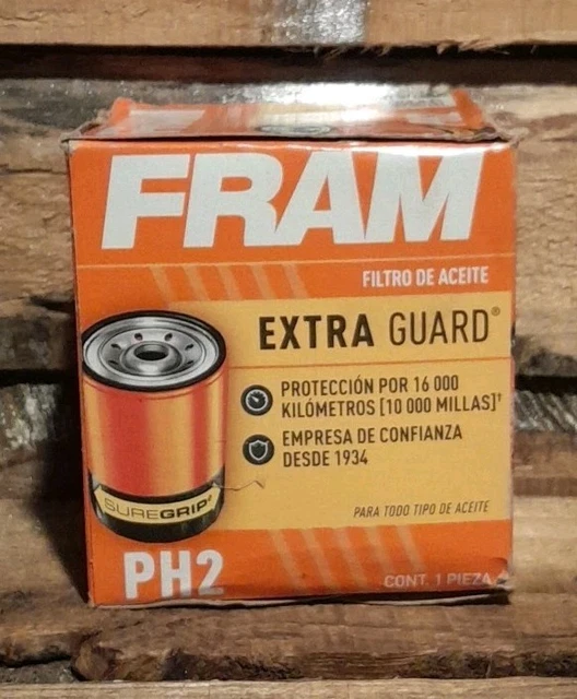 FRAM PH2 ENGINE Oil Filter-Extra Guard Sure Grip $5.47 - PicClick CA