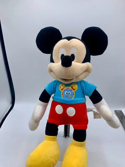 DISNEY JUNIOR CLUBHOUSE Fun MICKEY MOUSE Singing Talking Plush Toy 12 ...