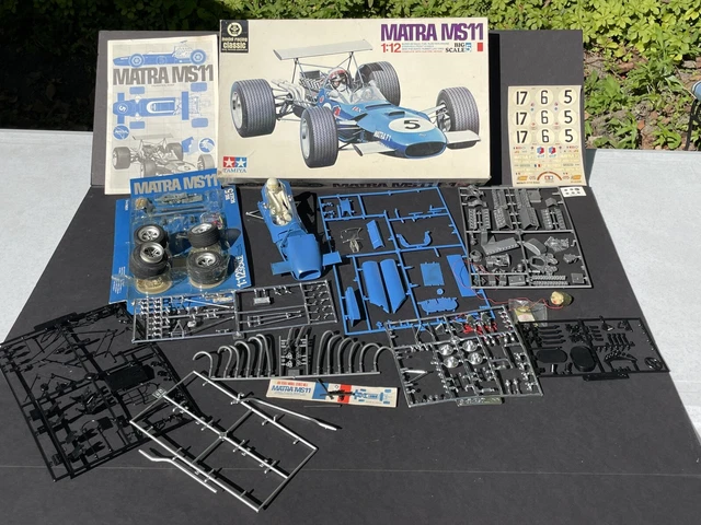 KIT MODÈLE 5 vintage 1965 Tamiya Matra MS11 F1 1:12 grande échelle ...