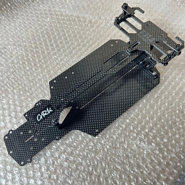 SHIBATA GRK GS2 EVO Weight Transfer Carbon Chassis Set Drift RC Car ...