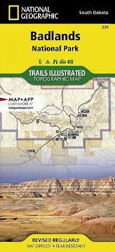 NATIONAL GEOGRAPHIC MAPS Badlands National Park (Map) EUR 18,23 ...