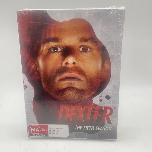 DEXTER : SEASON 5 Box Set DVD 2009 Brand New & Sealed Free Post Aus ...