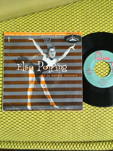 FRENCH EP ELSA POPPING ( ANDRÉ POPP) Java - FONTANA 460 521 EUR 10,00 - PicClick FR