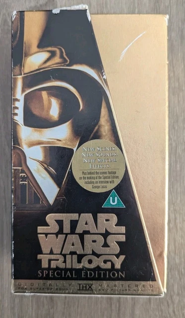 STAR WARS: ORIGINAL Trilogy VHS Special edition GOLD £20.26 - PicClick UK
