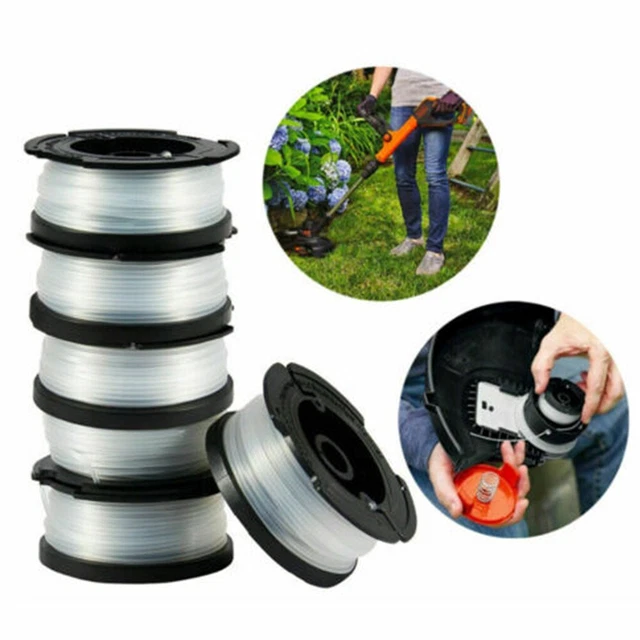 TONDEUSE LIGNE OUTIL for Noir Ligne Bobine Rechange Corde Tondeuse 1x Bouchon EUR 23,89 ...