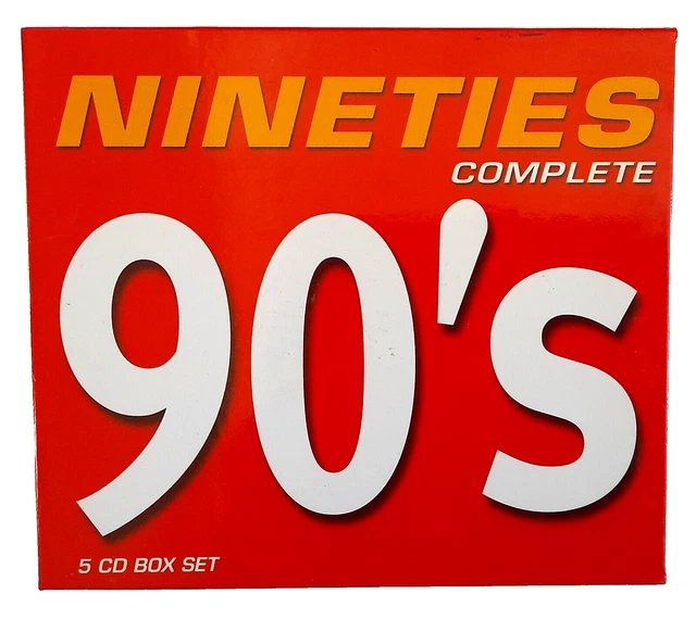 NINETIES COMPLETE 90s - 5 CD BOX SET EMI AUS $39.99 - PicClick AU