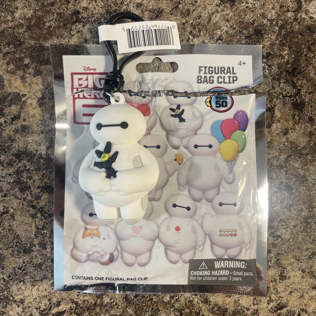 DISNEY SERIES 50 Baymax Big Hero 6 Figural Bag Clip 3 Inch Holding ...