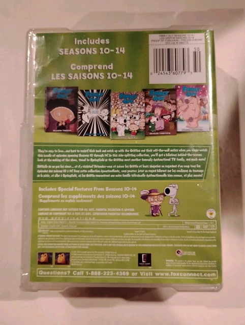 FAMILY GUY: PART 3: Seasons 10-14 (DVD) Brand New $29.99 - PicClick CA