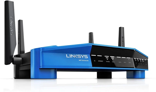 LINKSYS WRT3200ACM 3200MBPS MU-MIMO Gigabit WiFi Router OpenWRT 25.12.3 ...