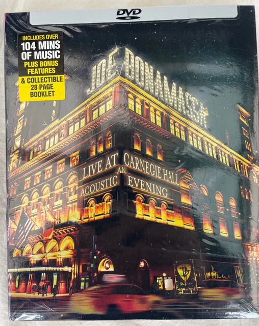 JOE BONAMASSA : Live At Carnegie Hall Acoustic Evening 2 DVD All ...