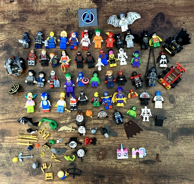 LEGO MINIFIGURES JOB Lot Avengers, Marvel, Batman & Harry Potter £23.00 ...