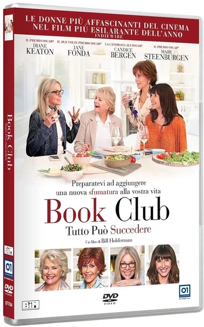 BOOK CLUB -TUTTO Puo Succedere- (DVD) Diane Keaton Jane Fonda Candice ...