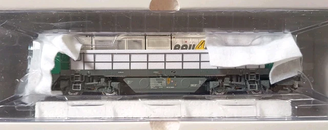 MÄRKLIN H0 1:87 37216 Diesellok Vossloh G2000 BB Rail4Chem weiß/grün ...