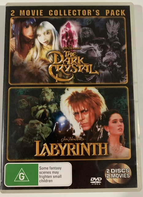 LABYRINTH / DARK Crystal (DVD, 1986) Classic Fantasy 80s Movies Jim ...