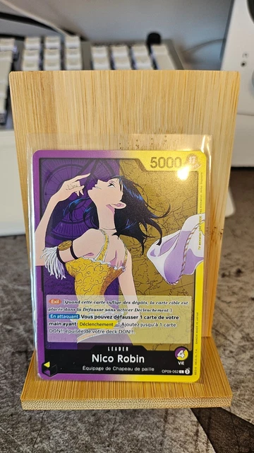 ONE PIECE FRANCE Card Game Carte Nico Robin Op09-062 L Fr Jcc Mint EUR 4,00 - PicClick FR